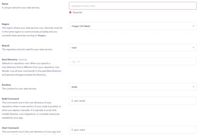 Como fazer o deploy de uma API Node.js no Render: tutorial passo a ... Como fazer o deploy de uma API Node.js no Render: tutorial passo a ...